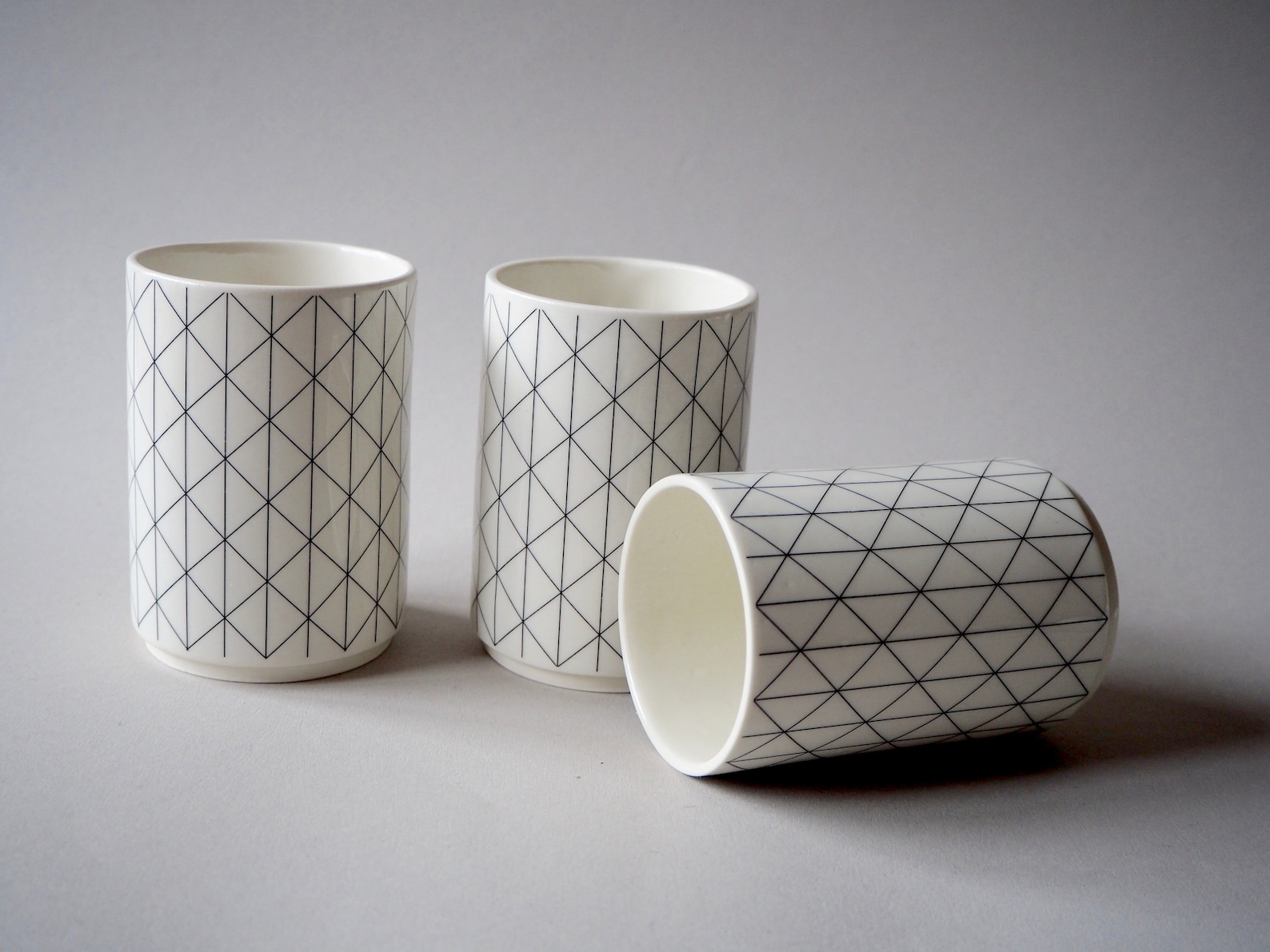CUP GEOMETRICAL PATTERN coffee Cup ,tea Cup , Ceramic Cup ,striped Cup ...