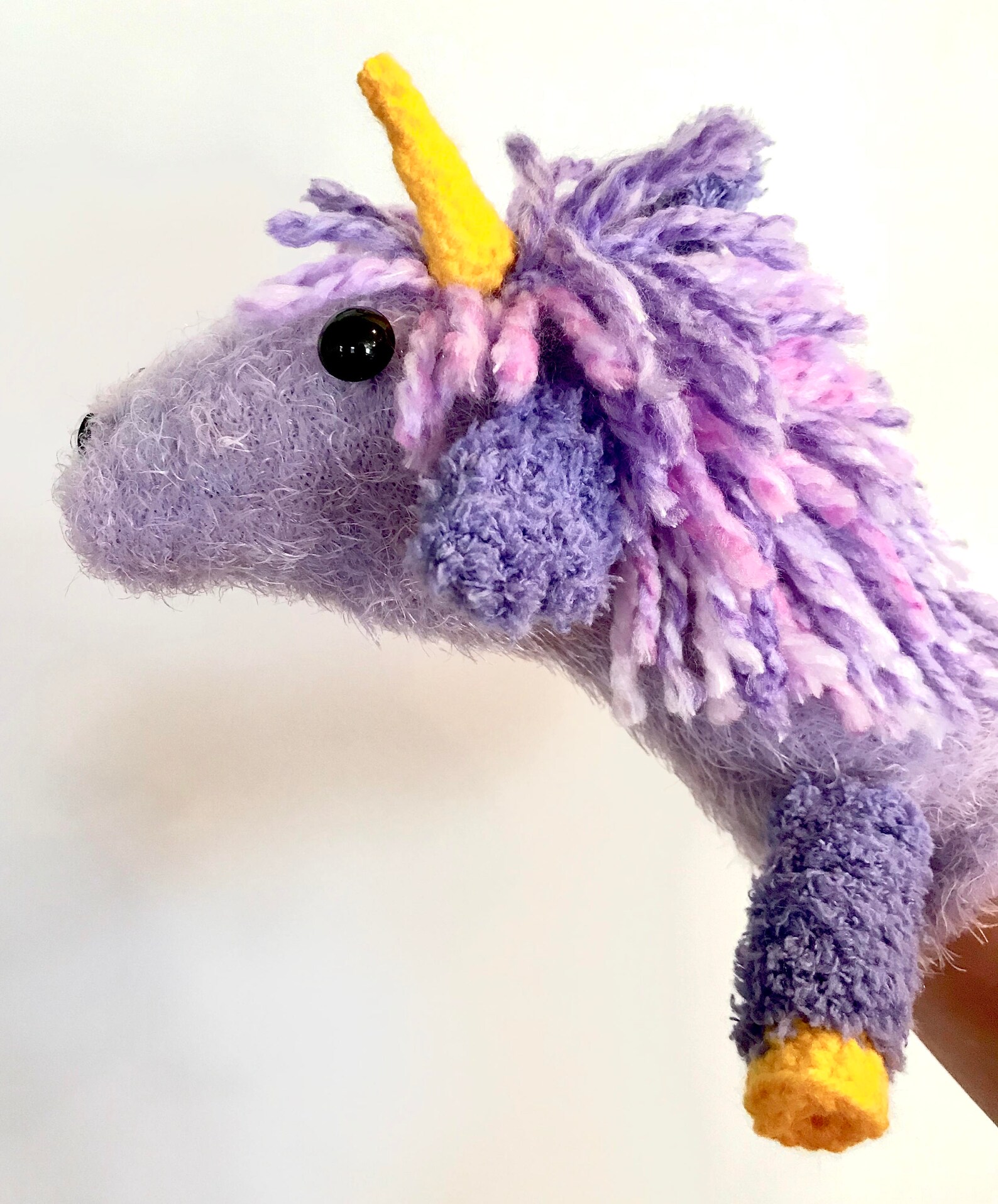 Handmade Magical Light Purple Unicorn - Etsy
