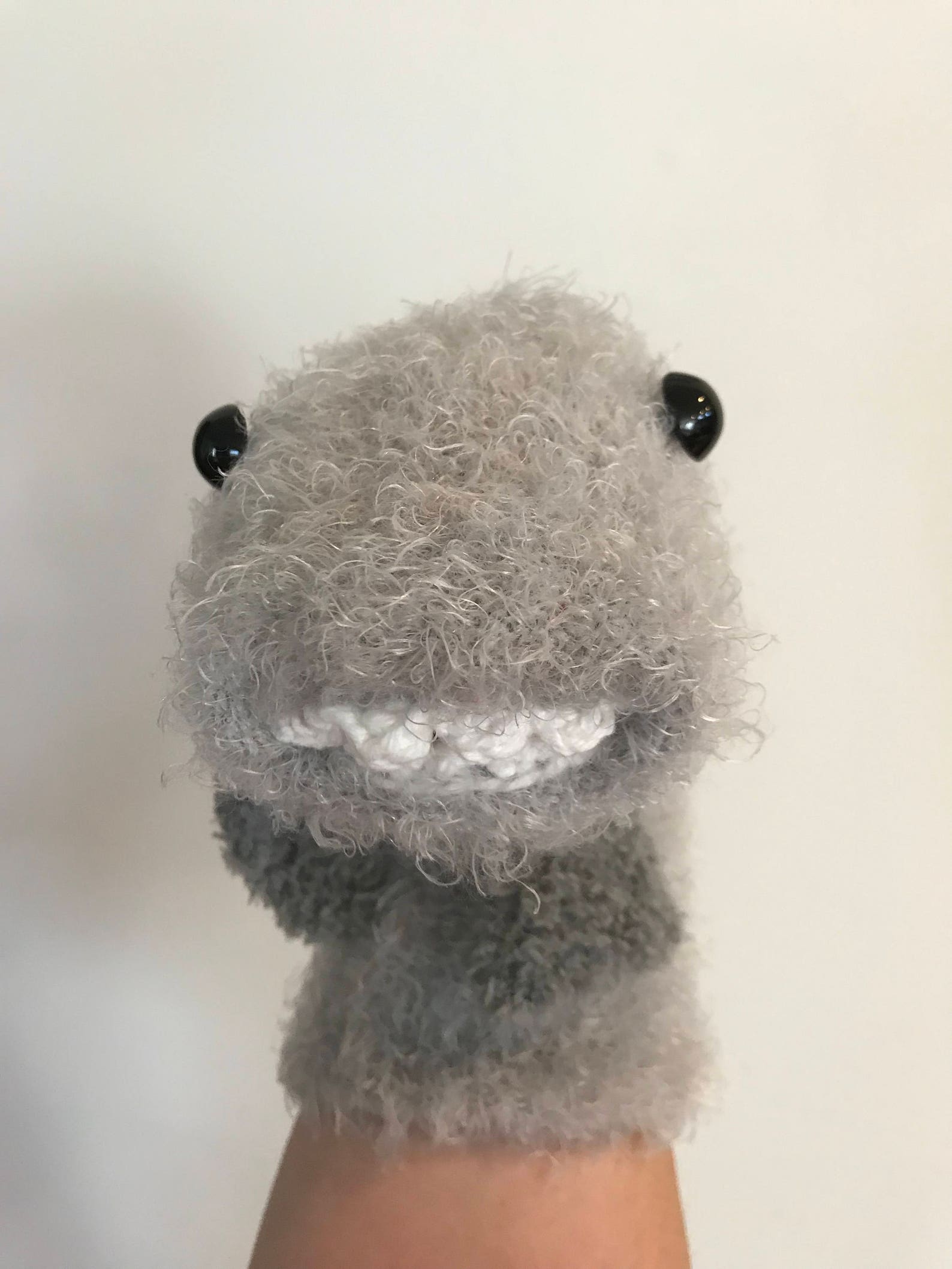 Handmade Smiling Shark Puppet - Etsy 日本