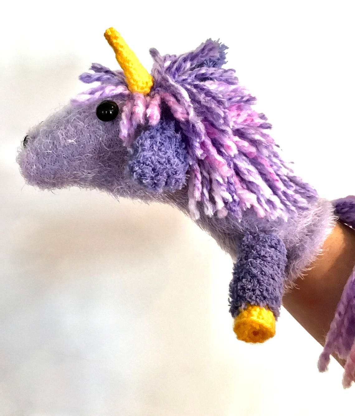 Handmade Magical Light Purple Unicorn - Etsy