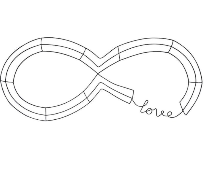 Infinity Sign Coloring Pages