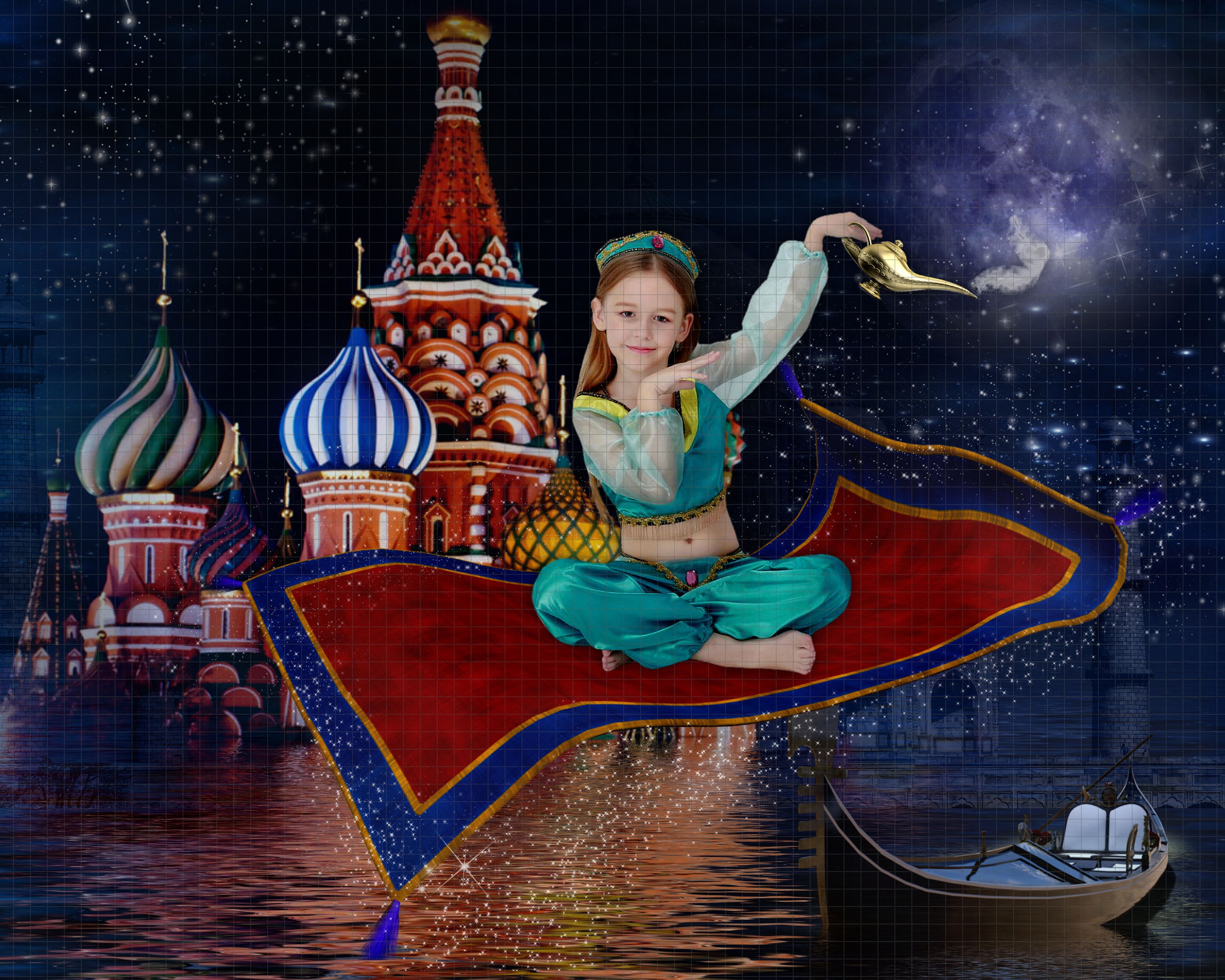 Princess Jasmine And Aladdin Carpet