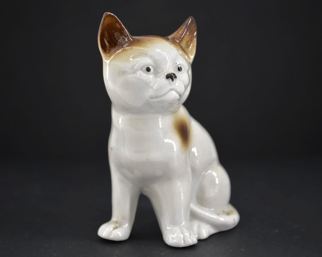 German Porcelain Cat Vintage Figurine Cat Lover Gift - Etsy UK