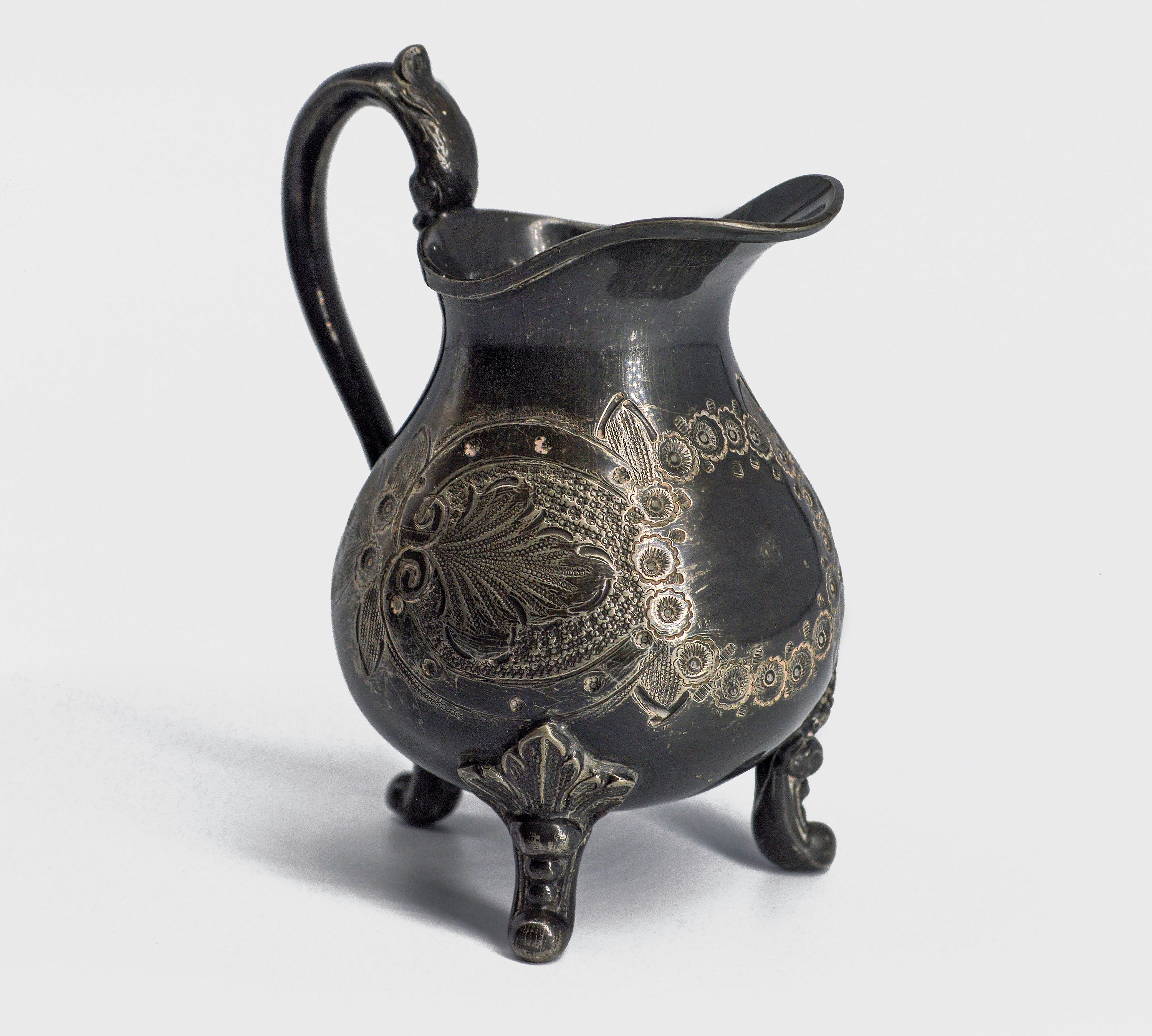 19th Century Antique English Metalware | EPBM Creamer Jug | Victorian ...