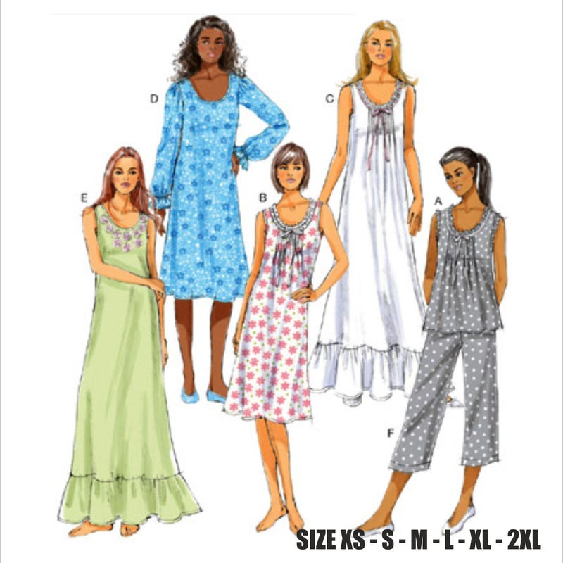 Xs Vintage Nightgown Set - Etsy UK