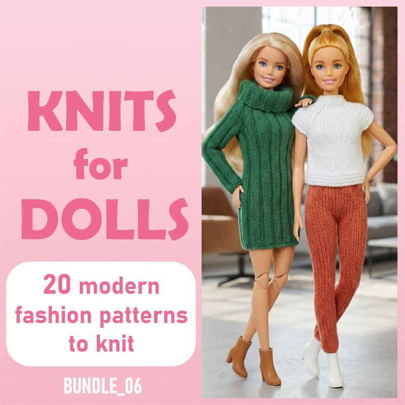 1/6 Doll Sewing Patterns - Etsy UK