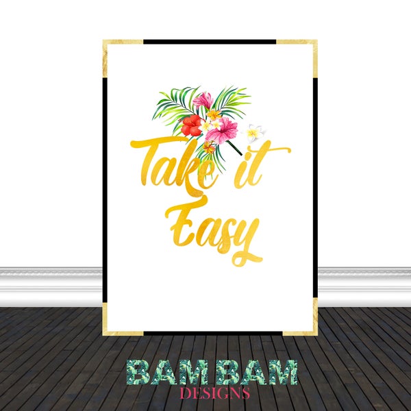 Gold Foil Quote - Etsy