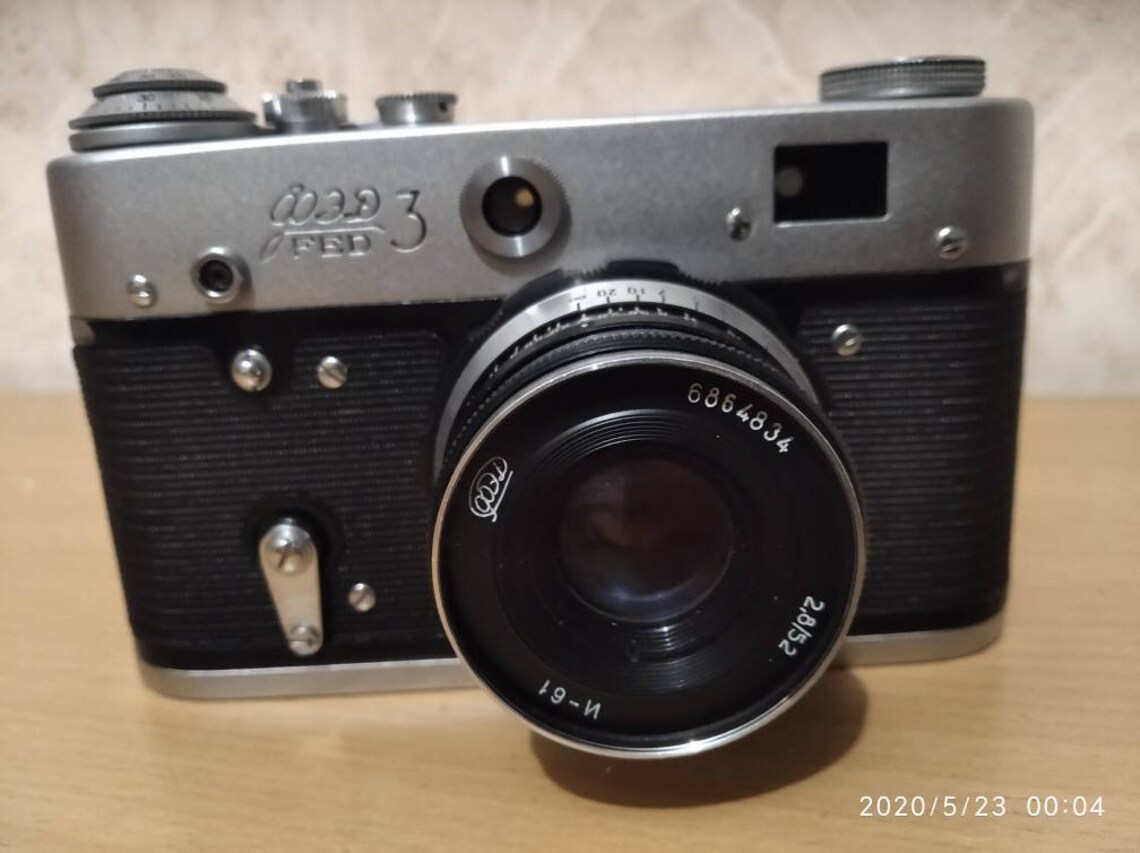 Soviet Vintage Camera FED 3 Vintage Camera FED 3 - Etsy