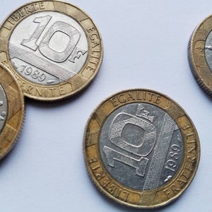 France 10, Coin, France , French Coin 10 Franks - Etsy