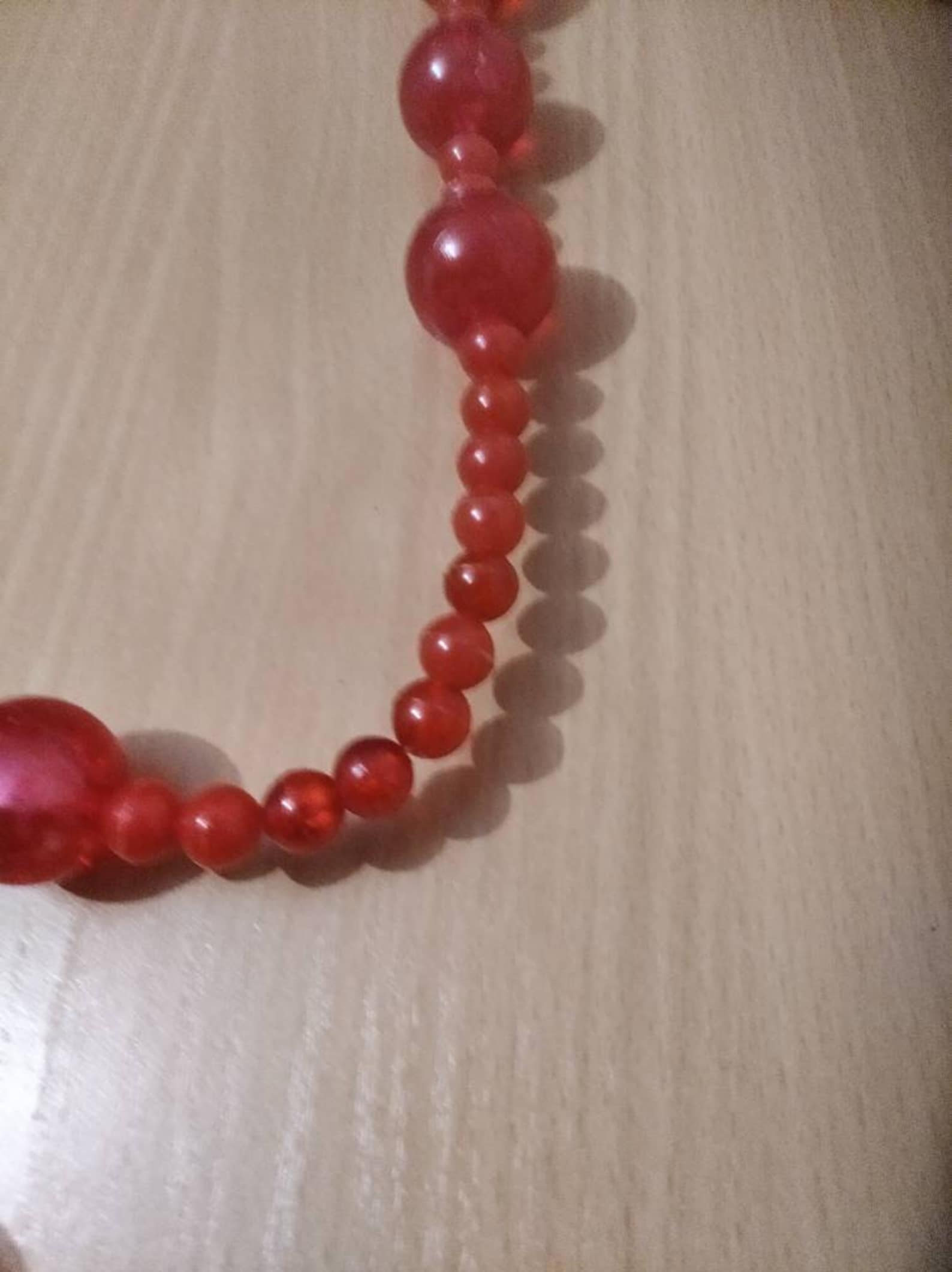 Soviet big beads Soviet necklace | Etsy