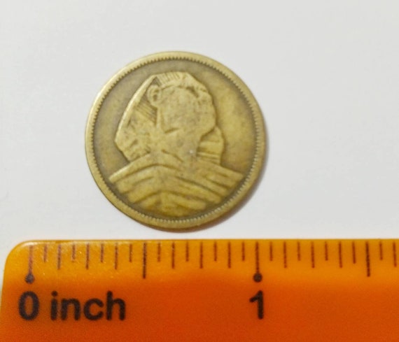 Ancient Egyptian Sphinx Coin
