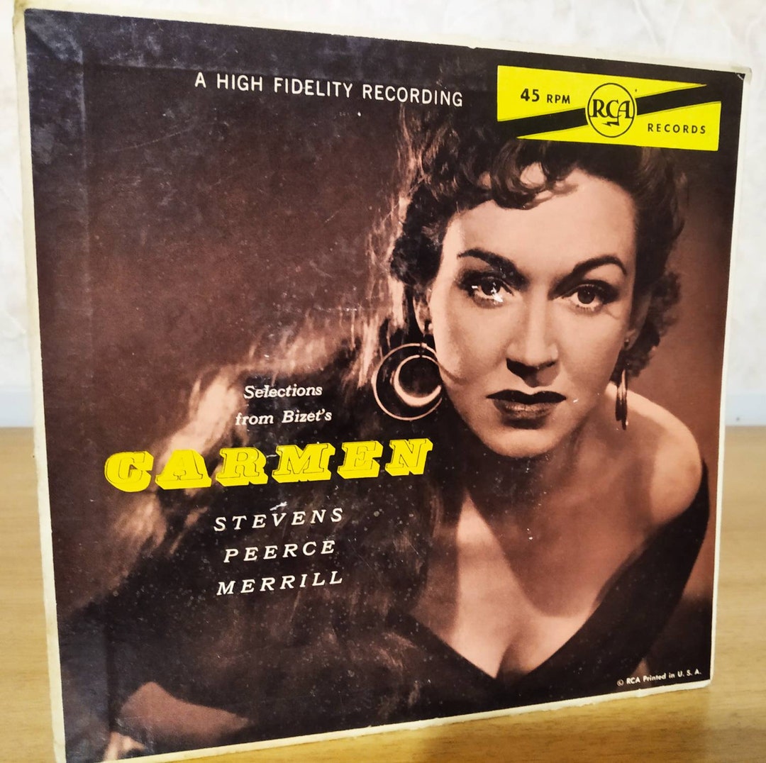 Vinyl Carmen, Carmen Record - Etsy