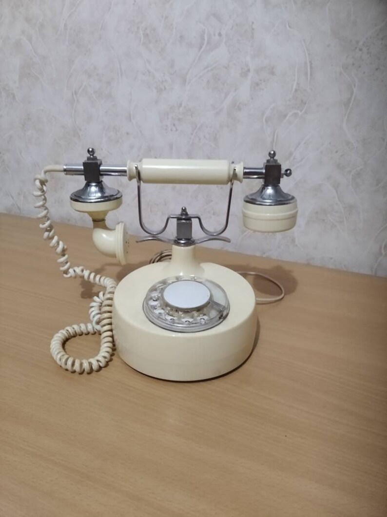 Vintage Soviet Telephone Vintage Ussr Telephon - Etsy