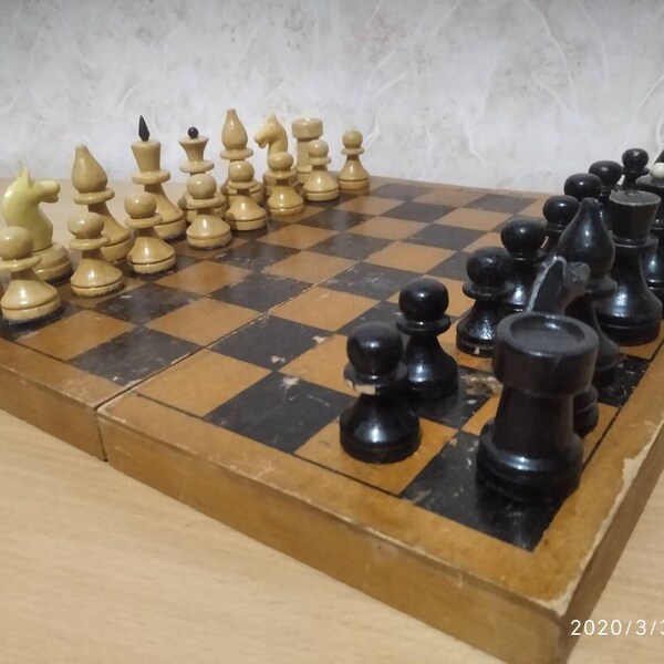 Soviet Era Chess Set - Etsy