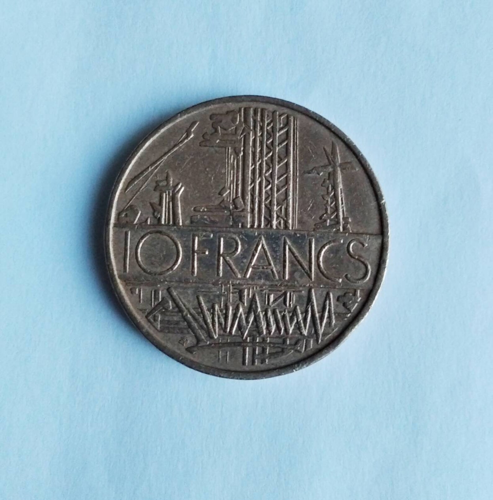 French coin 10 franks 1975 | Etsy
