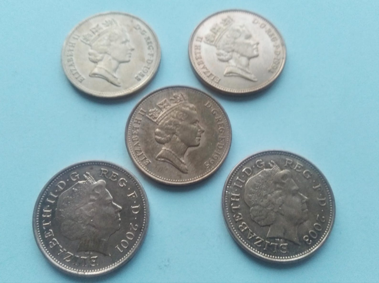 British Coins, English Coins 2 Pens - Etsy