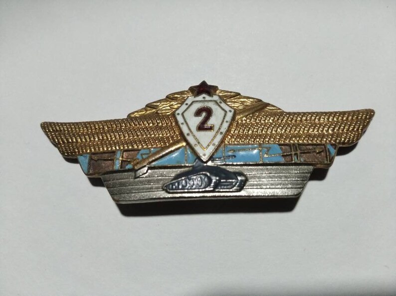 Soviet Old Tank Badge Soviet Vintage Tank Emblem | Etsy