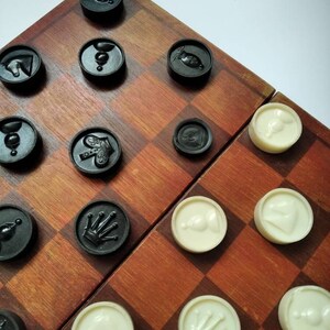 Soviet Vintage Chess-checkers Set - Etsy