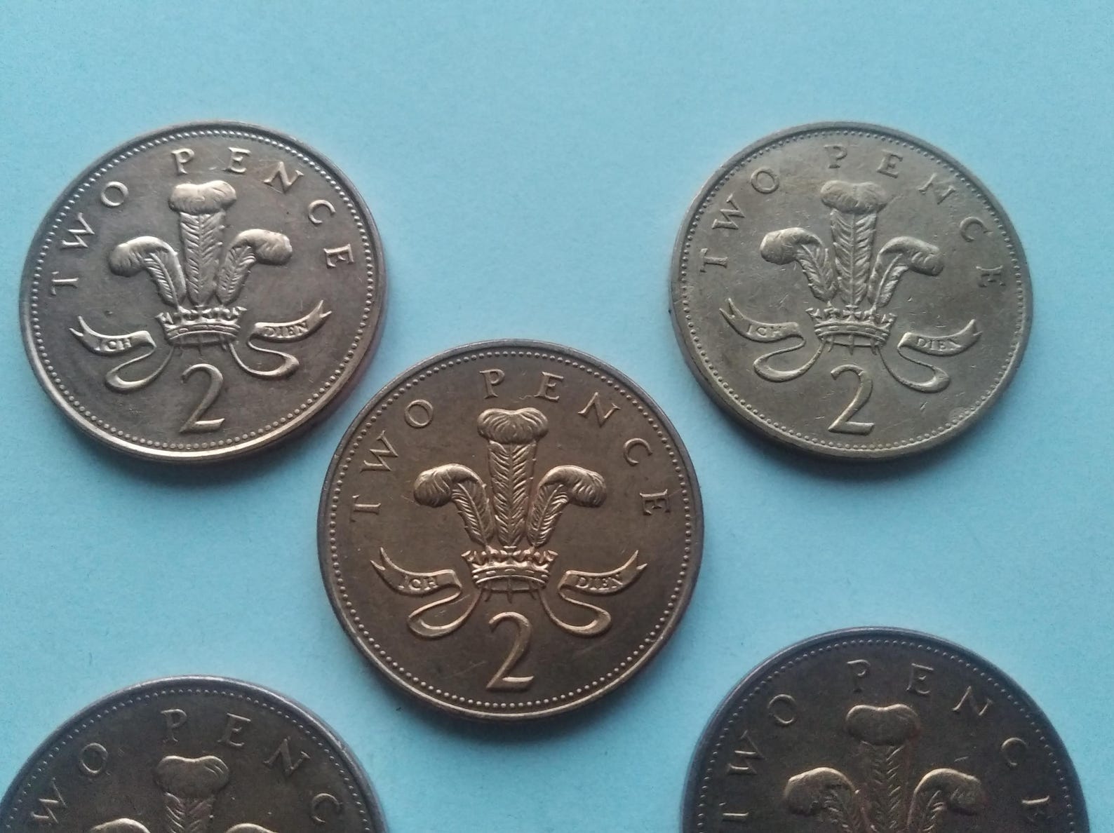 British Coins, English Coins 2 Pens - Etsy