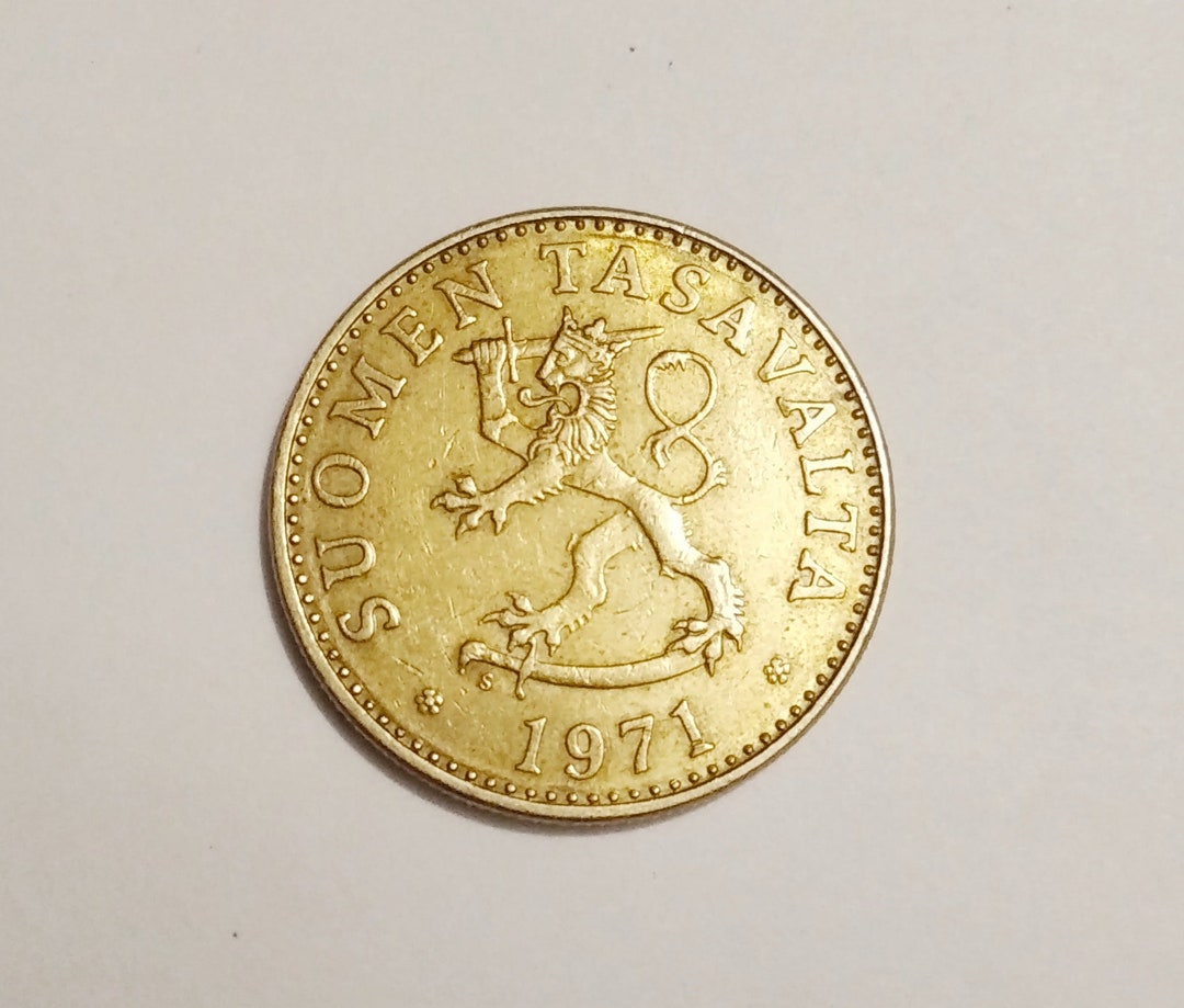 Finland 20 Pennia Coin, 1978 - Etsy
