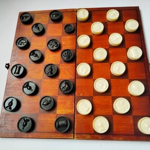 Soviet Vintage Chess-checkers Set - Etsy