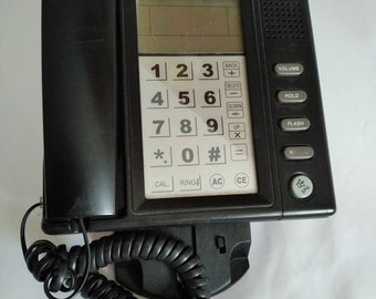 Black Push Button Phone - Etsy