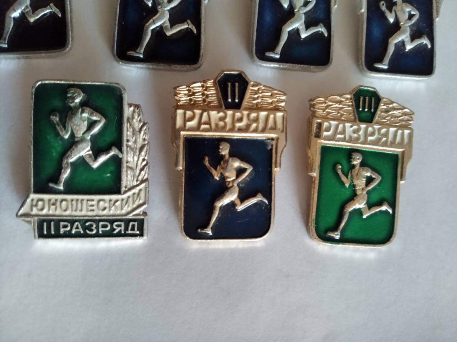 Soviet Sports Badges, Soviet Badges for Places in Running Sports - Etsy