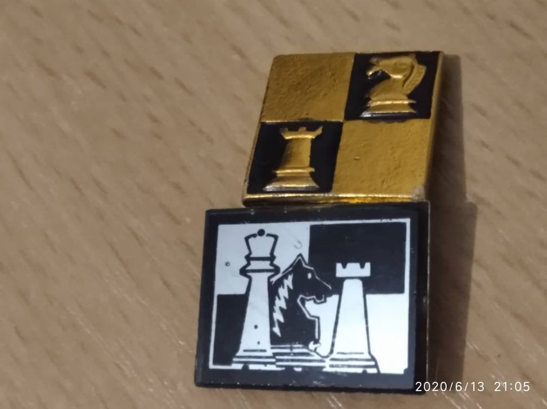 Soviet Vintage Chess Badges, Rare USSR Pins - Etsy