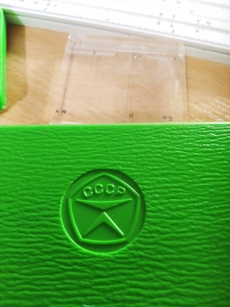 Soviet Logarithmic Ruler in the Original Box - Etsy