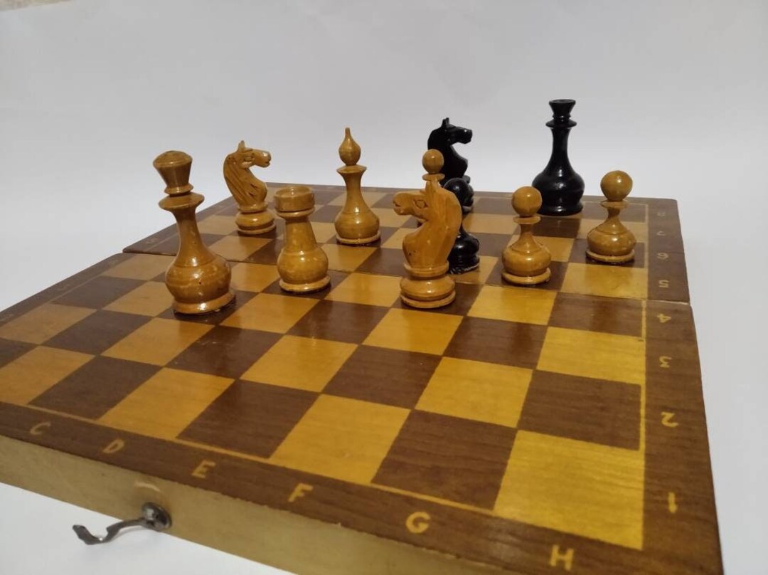 Soviet Chess Set - Etsy