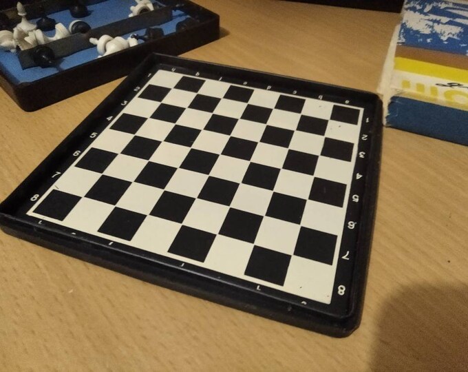 Soviet Road Magnetic Chess Set Road Chess Set - Etsy