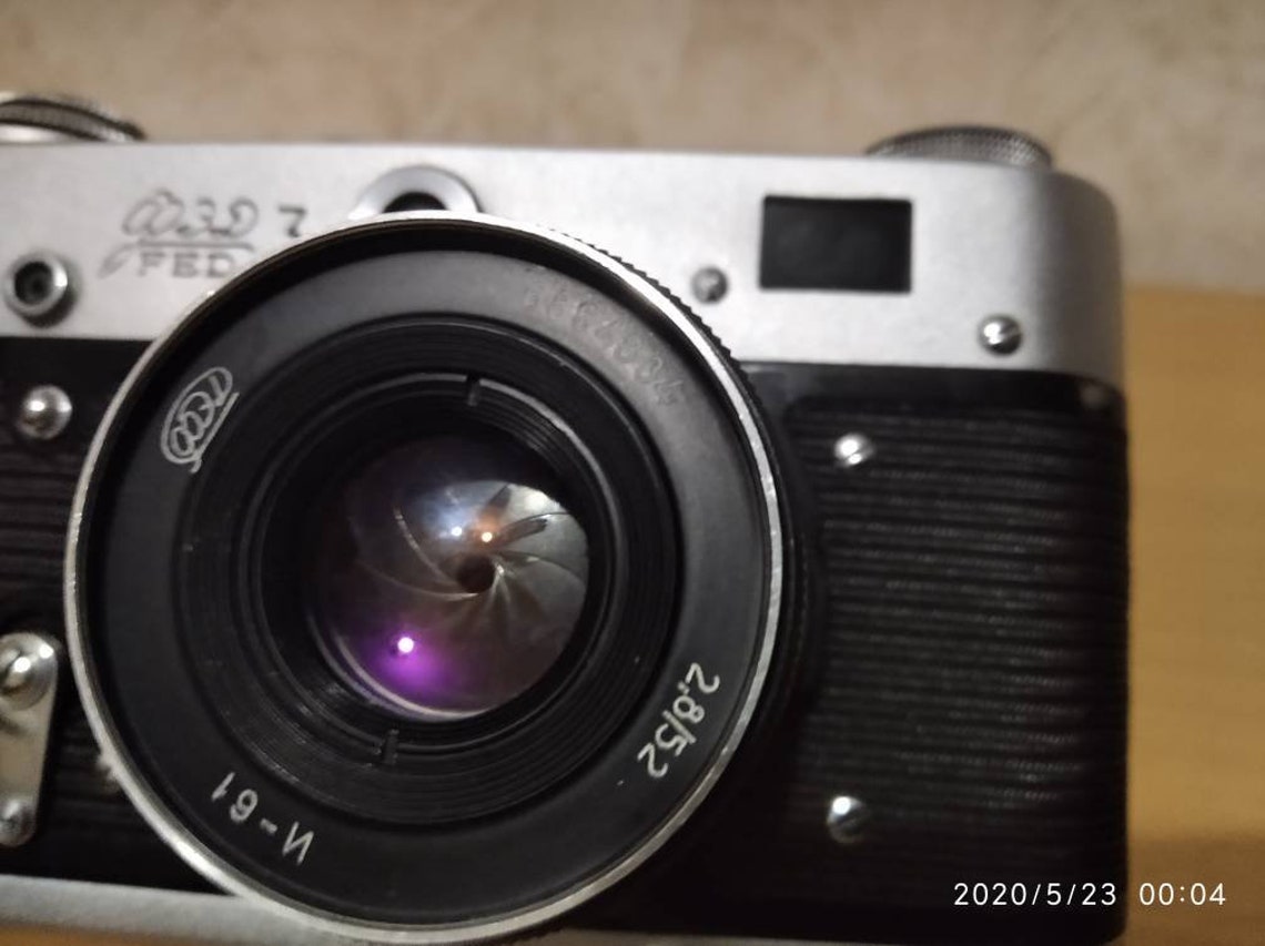 Soviet Vintage Camera FED 3 Vintage Camera FED 3 - Etsy
