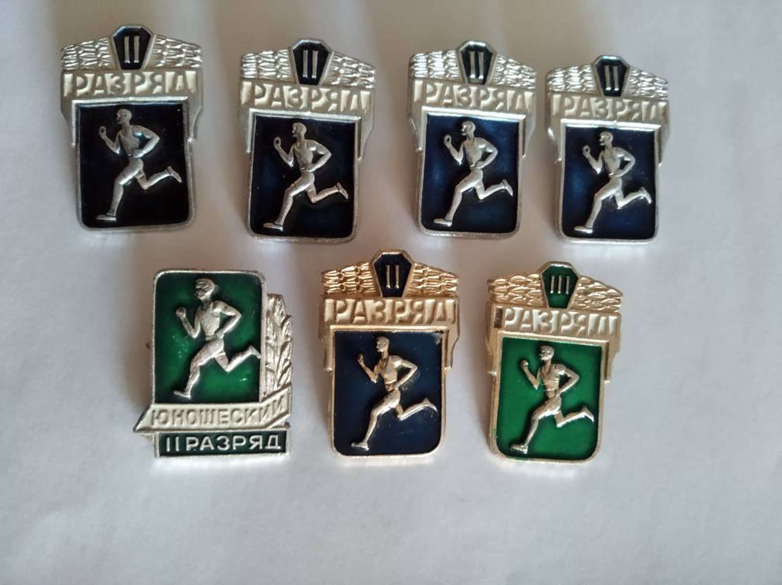 Soviet Sports Badges, Soviet Badges for Places in Running Sports - Etsy