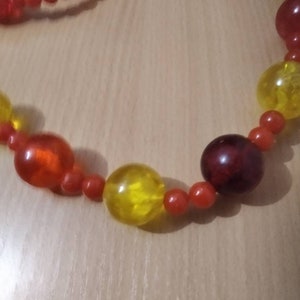 Soviet Big Beads, Soviet Necklace - Etsy