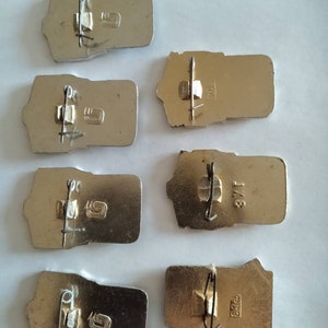 Soviet Sports Badges, Soviet Badges for Places in Running Sports - Etsy