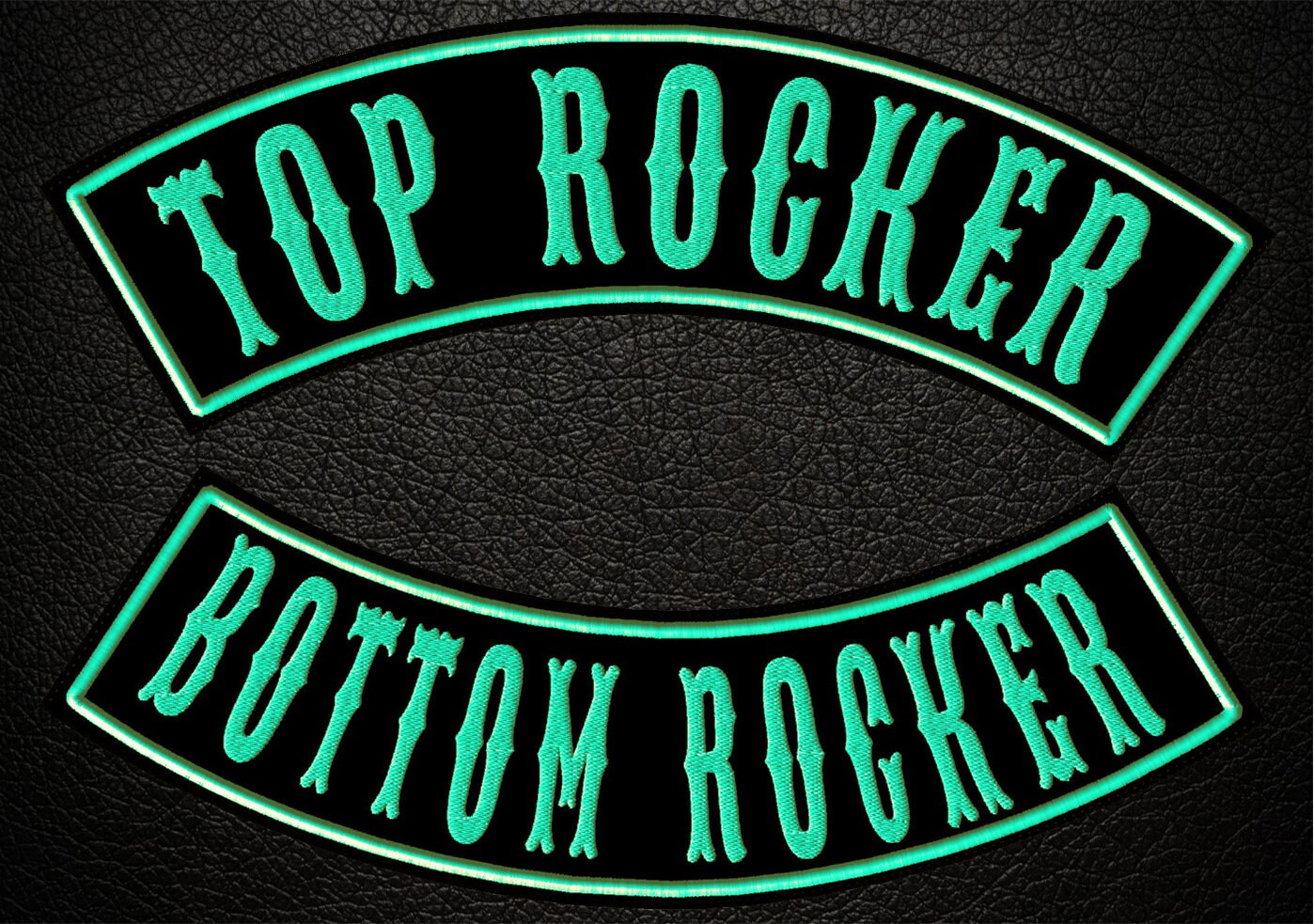 Design Your Own Top And Bottom Straight Rocker Patches