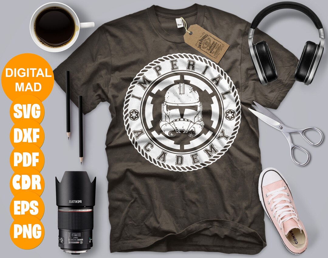 Imperial Stormtrooper SVG: Star Wars T-shirt Design (digital Files) - Etsy