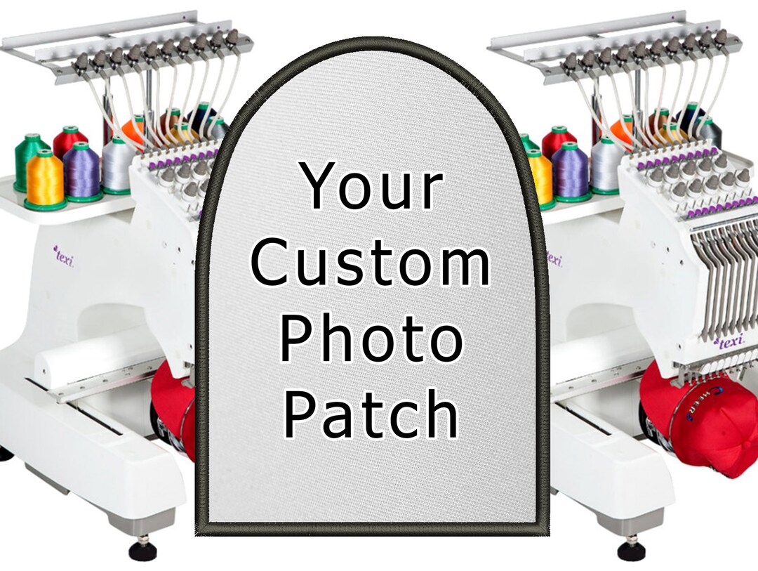 SEW ON Tombstone 1 16 Patch, Custom Patch, Photo Patch, Personalized ...