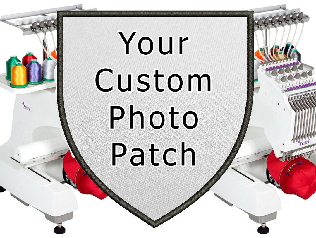 Custom Photo Patch: Sew On, Personalized Image Patch (3-13 Inch) - Etsy