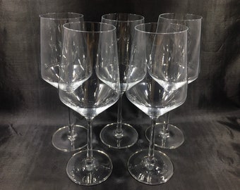 German Crystal Wine Glasses - Etsy