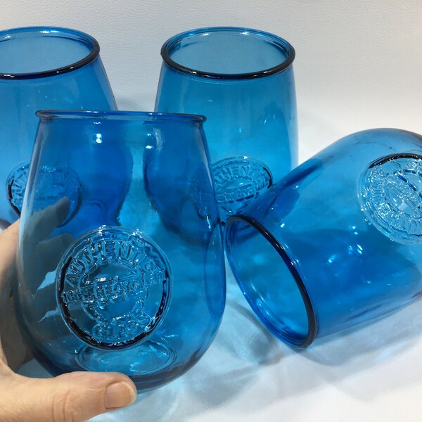 Recycled Glassware - Etsy