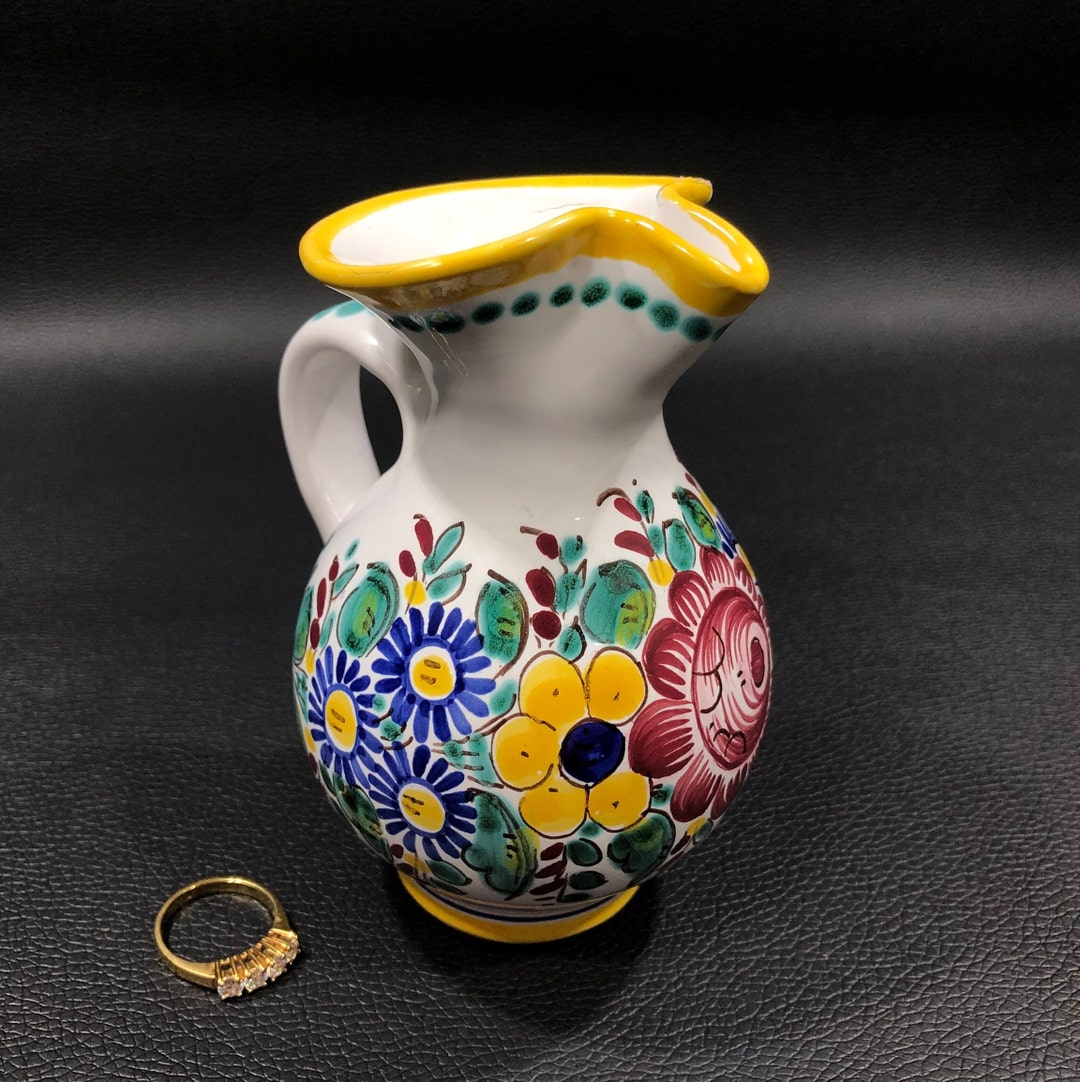 Czech TUPESY KEVA CREAMER Jug 4.5 White Miniature Serving Pitcher W ...