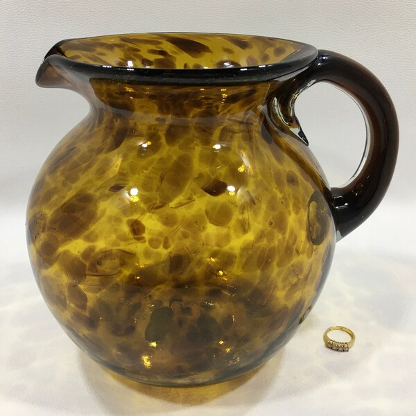 Tortoise Shell Glass - Etsy