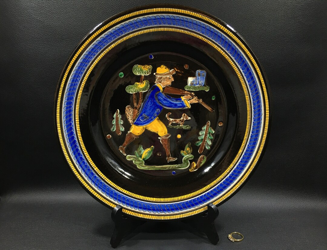 LANZ GWATT HANDARBEIT Display Plate Made in Switzerland - Etsy