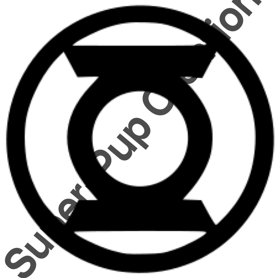 Green Lantern Logo (svg, Png, Dxf) - Etsy