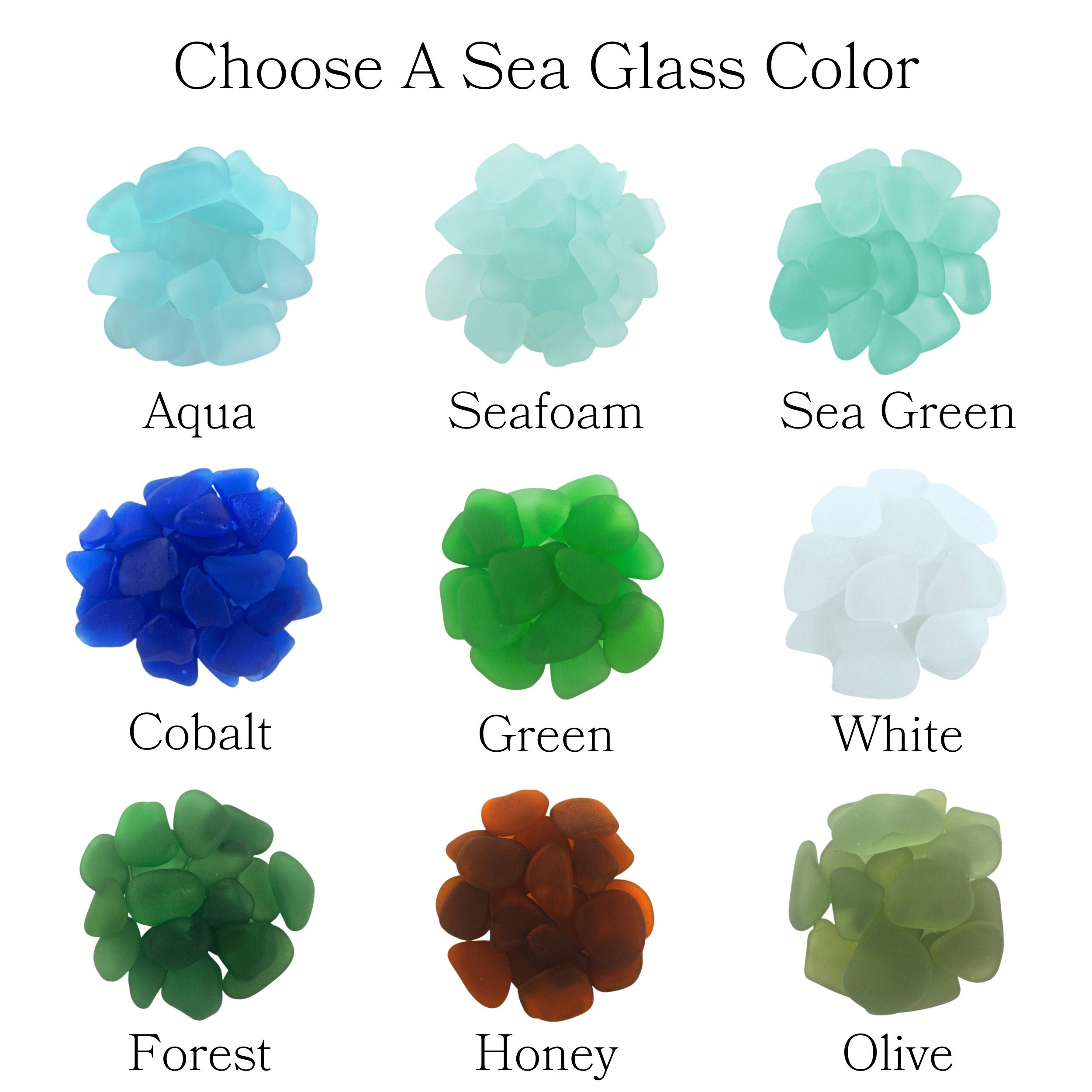 Tiny Genuine Sea Glass Pendant, Sea Glass Jewelry, Dainty Sea Glass ...
