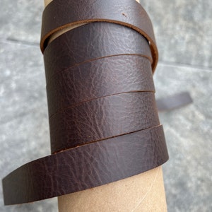 Utility Dark Brown Leather Straps| Full Grain | Pulled up Leather | Bag ...