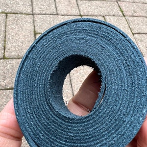 Distressed Ocean Blue Full Grain Leather Strap: 1.5mm Thick - Etsy