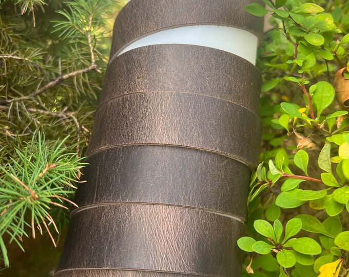 Clearance Utility Dark Taupe Leather Straps Full Grain Leather Bag ...