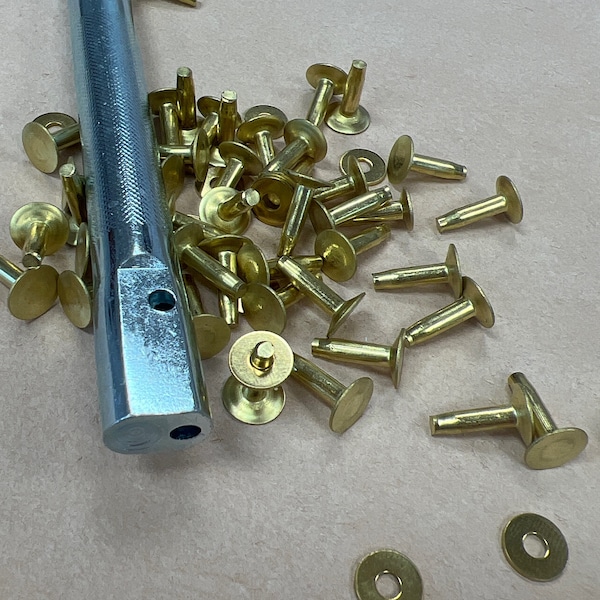 Brass Rivets - Etsy